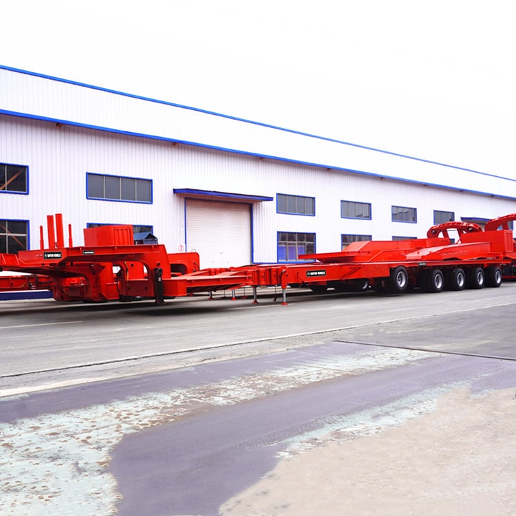 5 Axle Expand Flatbed Trailer for Blade for Sale - Shiyun Vehicle